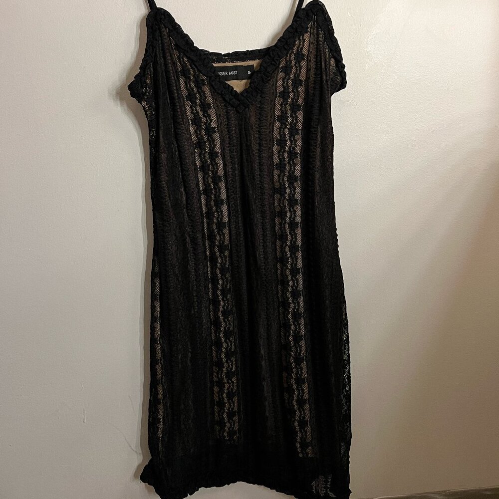 Tiger Mist Black Lace Dress - Gem